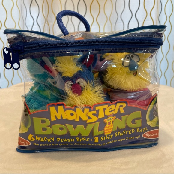 Melissa & Doug | Toys | Melissa Doug Monster Bowling Set | Poshmark